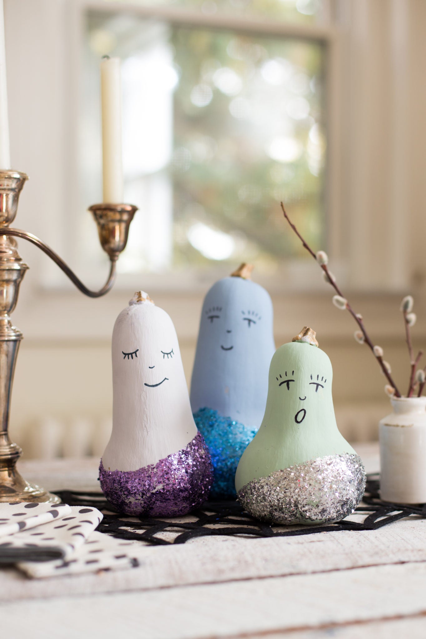 Halloween Ghost Decorations, Butternut Squash, Of Course!