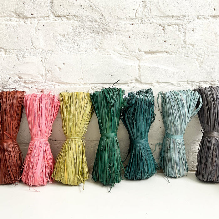 Dyed Madagascar Raffia