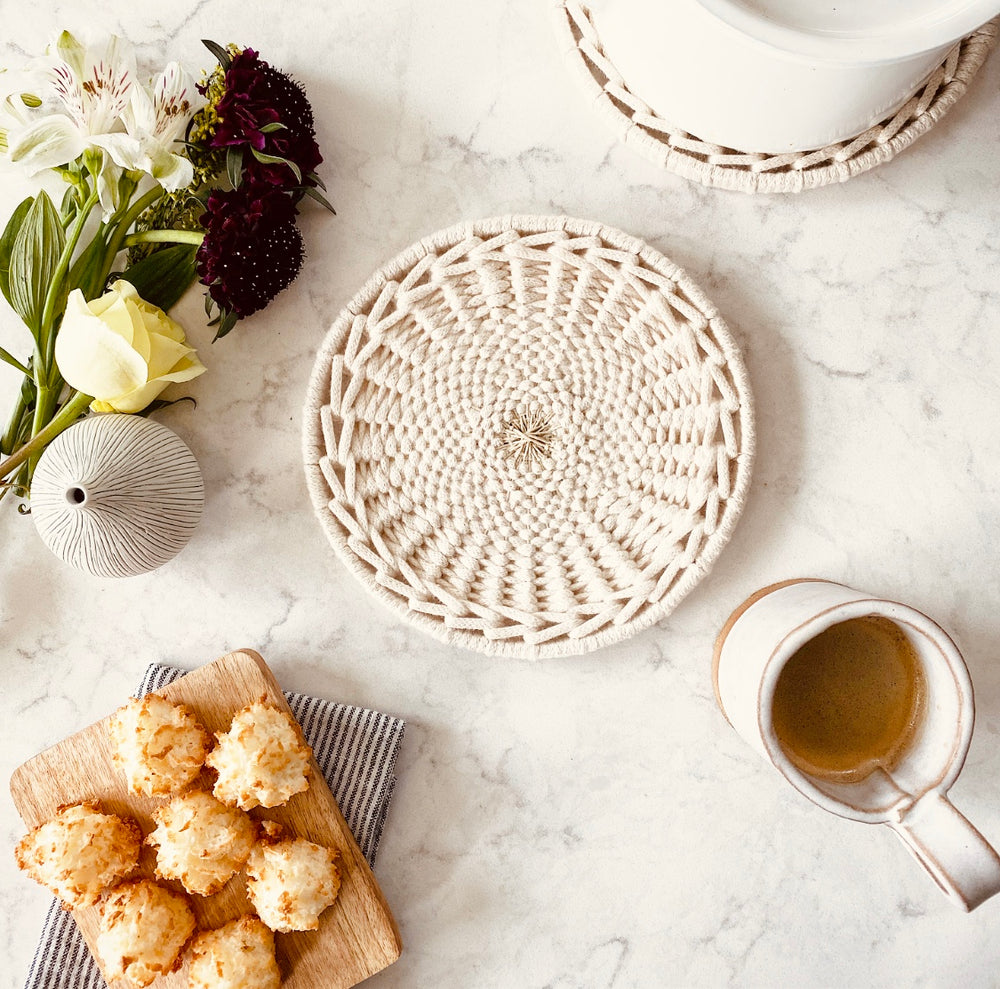 Cotton Woven Trivet Pattern & Video