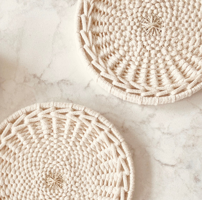 Cotton Woven Trivet Pattern & Video