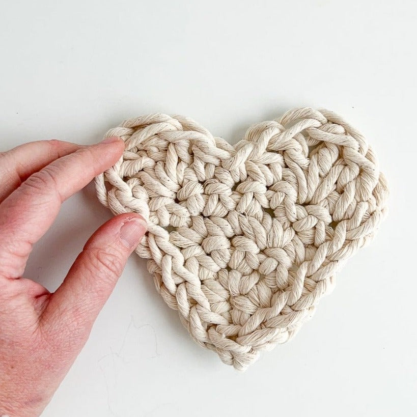 String of String Hearts – Flax & Twine
